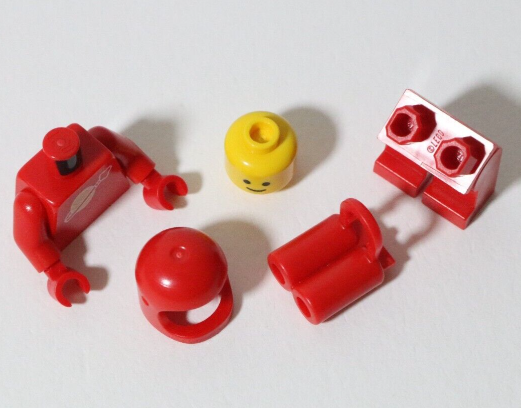 LEGO Red Classic Spaceman Minifigure 10497 Astronaut Galaxy Explorer ...