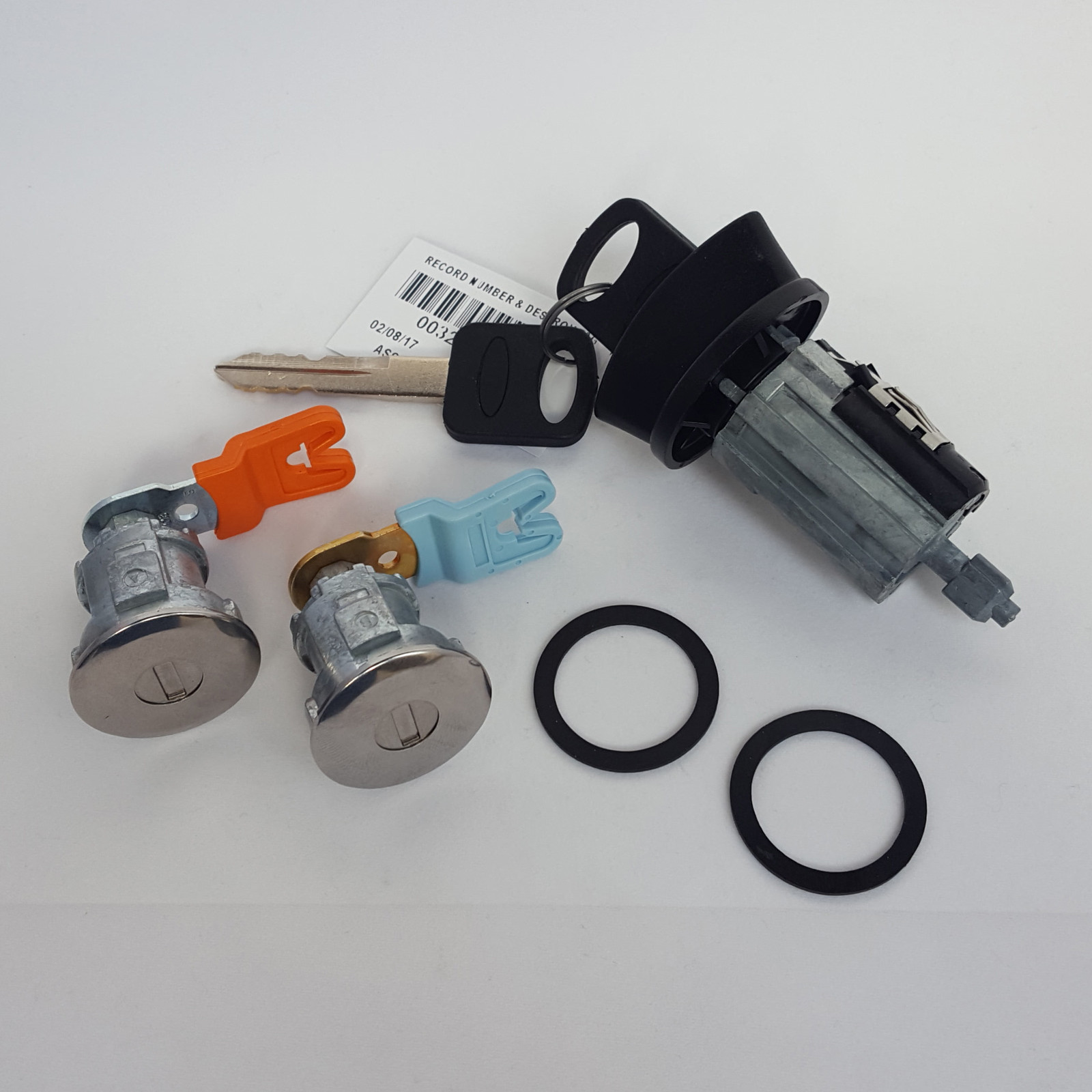 Ford Ignition Switch Cylinder Lock Pair of 2 Door Lock Cylinders and 2 ...