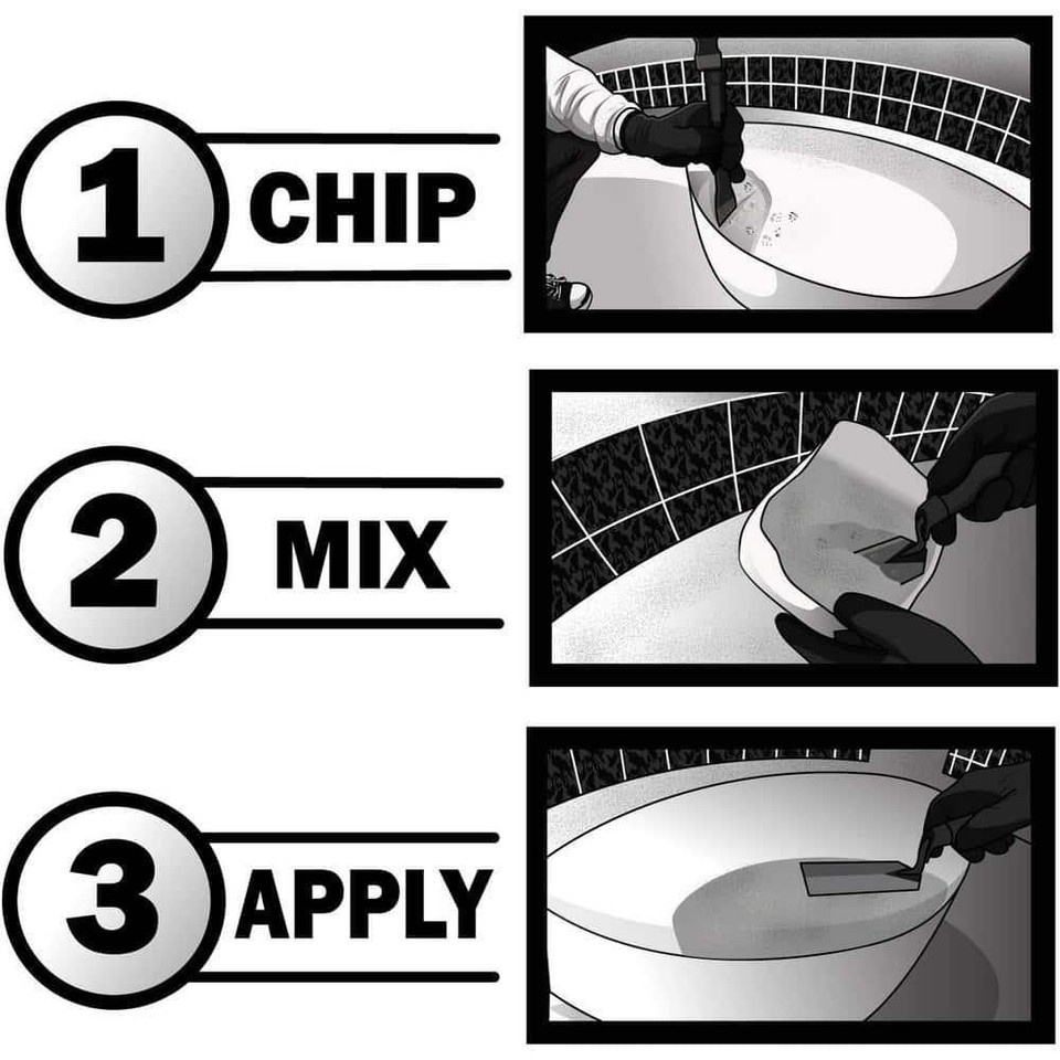 Pool Patch Plaster Repair Kit 50-Lb Above Ground With Cement Bonder In ...