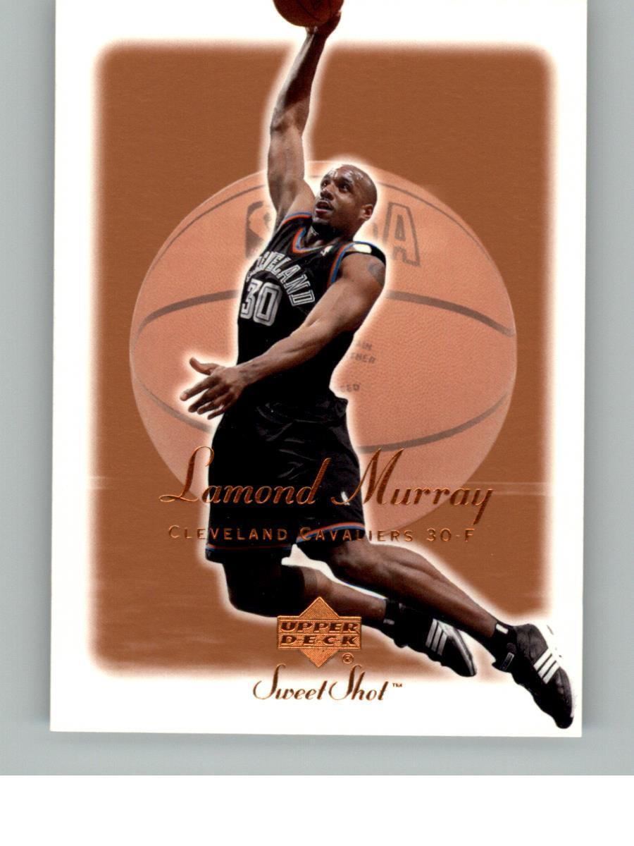 2001-02 Upper Deck Sweet Shot Lamond Murray 14 Cleveland Cavaliers | eBay