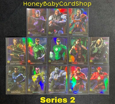 Injustice Arcade GEM MINT Series 2 Full Bronze Holofoil Set 13 Cards | eBay