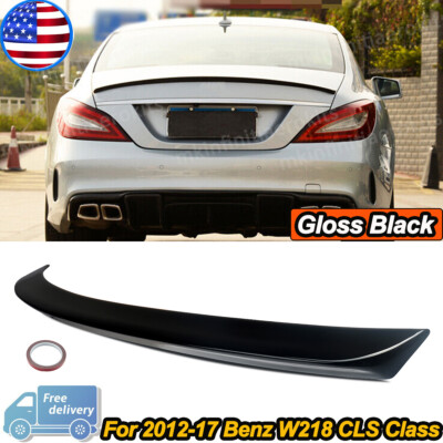 Fit Mercedes W218 CLS350 CLS500 CLS550 2012-17 A Style Gloss Black ...