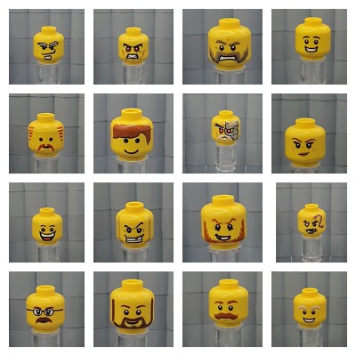 LEGO® 1x Kopf Minifig Figur 3626 bedruckt versch. Typen - 037 | eBay.de