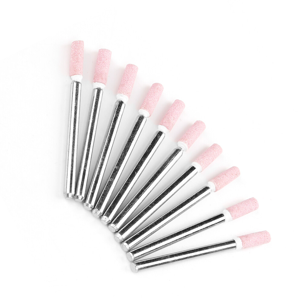 50Pcs Cylindrical Ceramic Grinding Head Polishing Bits For Tool (3*4m ...