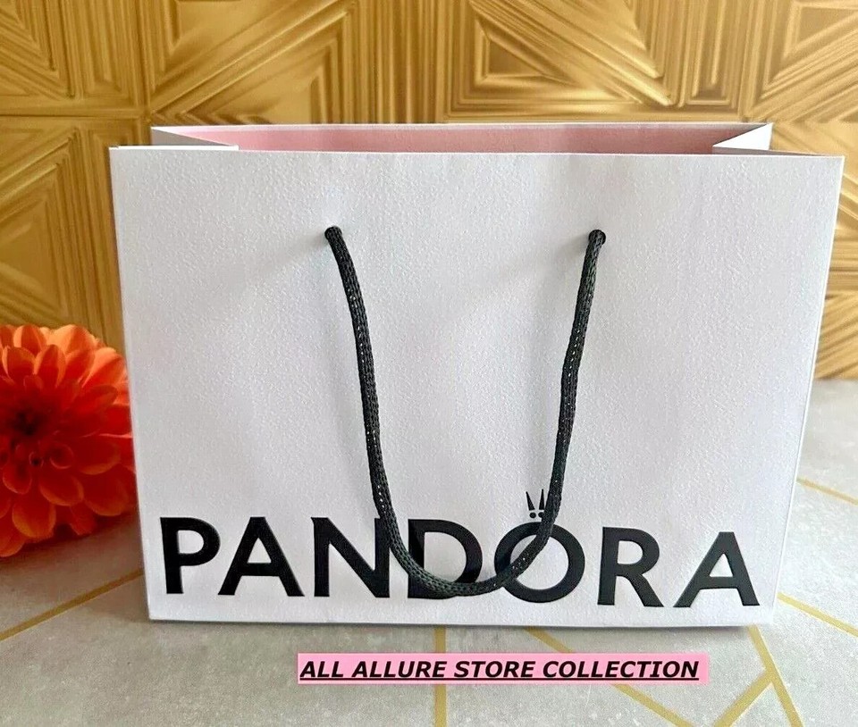 PANDORA Original WhiteRing/Charm Box~Shopping.Bag ~Gift Boxes~anti ...