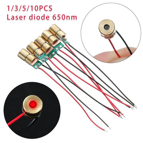 watt Red Sight 650nm 6mm 3V Adjustable Lasers Laser diodes Dot Diode ...