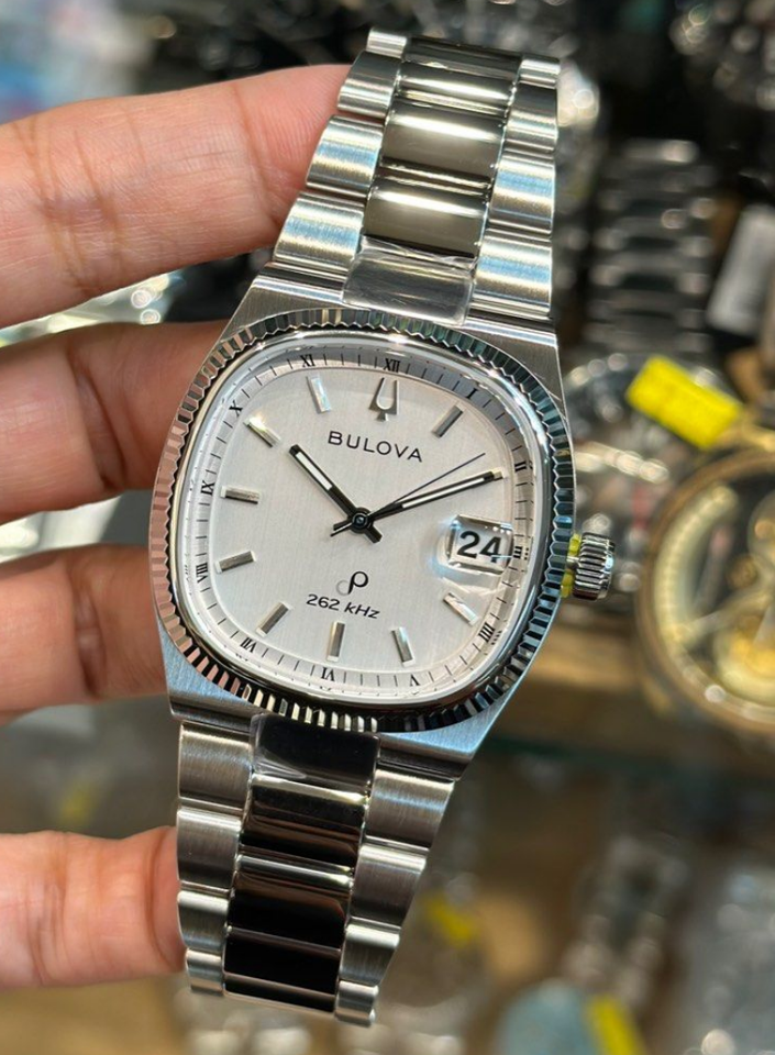 Bulova Super Seville Precisionist Men's Watch Sapphire Crystal Silver ...