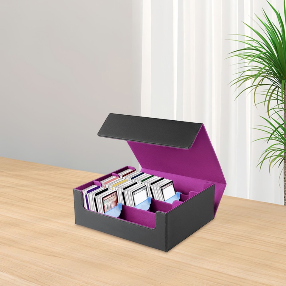 10pcs Trading Card Divider Box Baffle Plastic Clip Partition Board ...