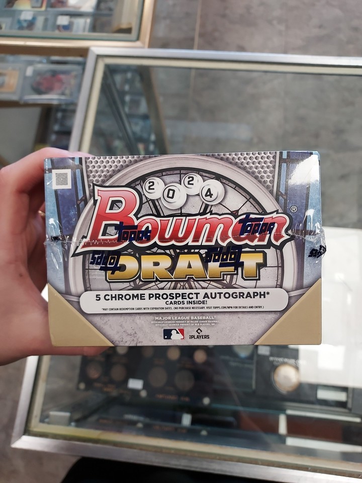 2024 Bowman Draft Baseball Super Jumbo Hobby Box Factory Sealed 5 Autos ...