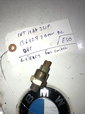 BMW E30 Auxiliary fan switch 1VT14AA231F 91c D4T 82-86 OEM 318 325 | eBay