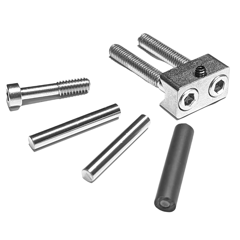 RUGER 10/22 STAINLESS STEEL V-BLOCK CROSS PINS VITON BUFFER TAKE DOWN ...