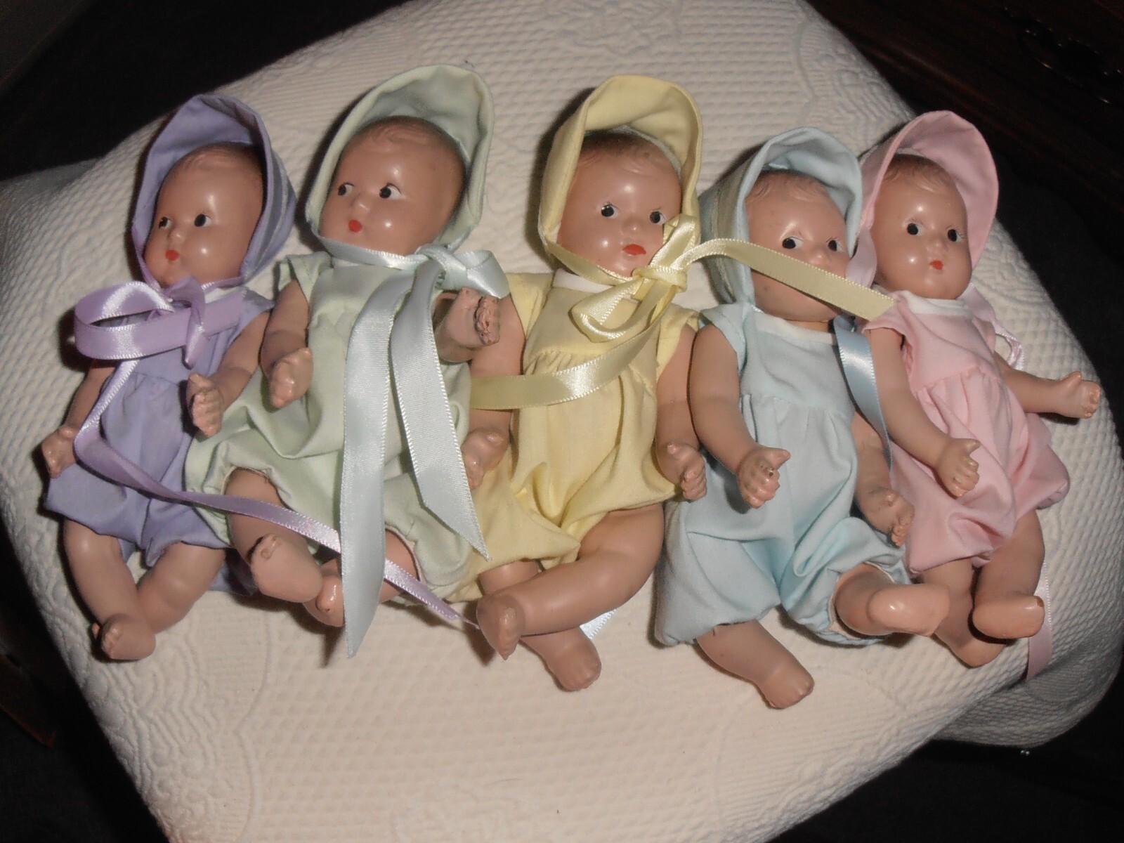 7" Dionne Quintuplets Dolls Composition Vintage unmarked | eBay