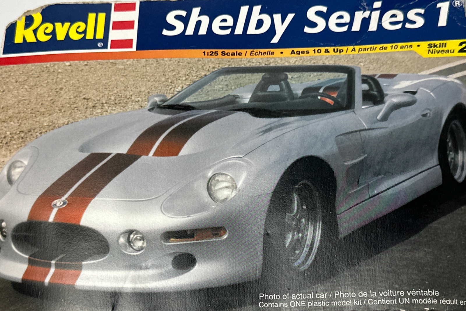 Revell Shelby Series 1 Model Car Kit 1:25 Skill Level 2 85-2534 PARTS ...