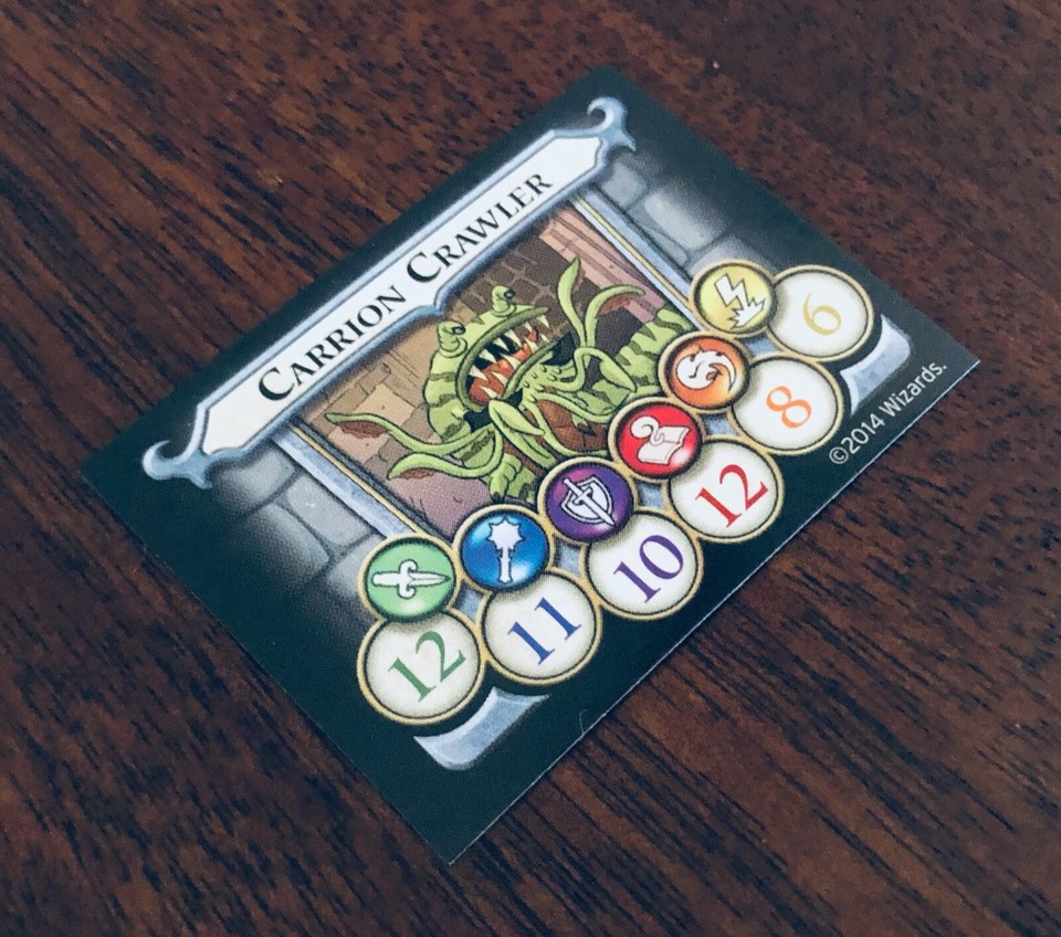 D&D, Dungeon! Official (Carrion Crawler)(Level 6) Extra/Replacement ...