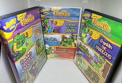 Franklin Triple Feature KaBOOM! Kids Lot of 3 DVD's | eBay