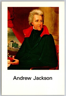 Andrew Jackson - Seventh United States President (6X4 in) Postcard 9310 ...