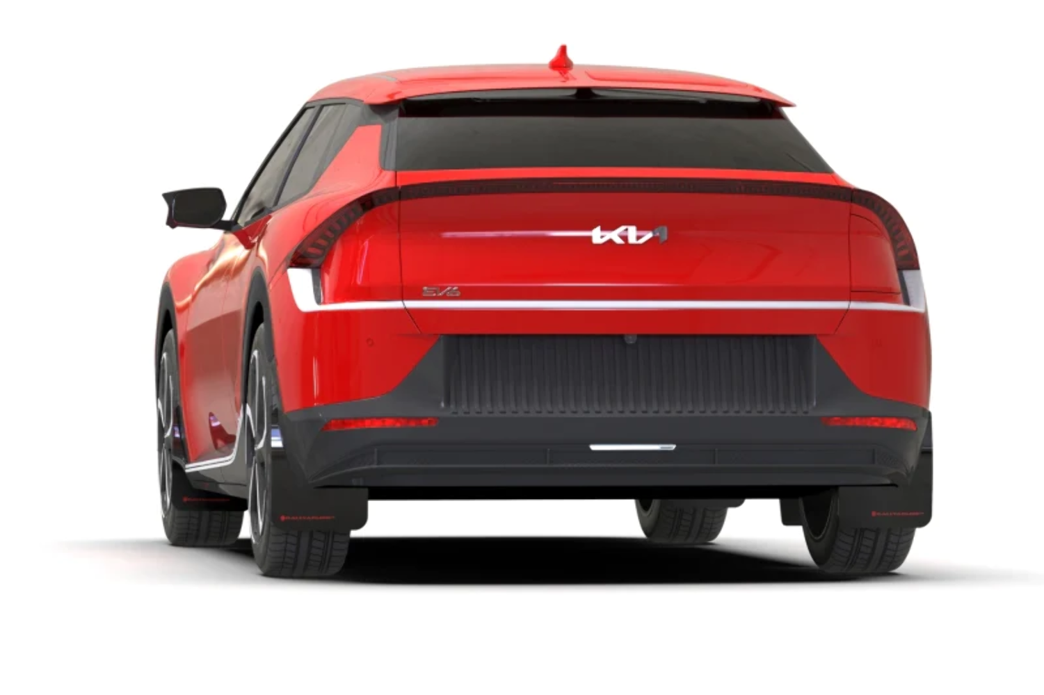Rally Armor MF91-UR-BLK-BL FITS: 22-23 Kia EV6 Black ur Mud Flap Blue ...