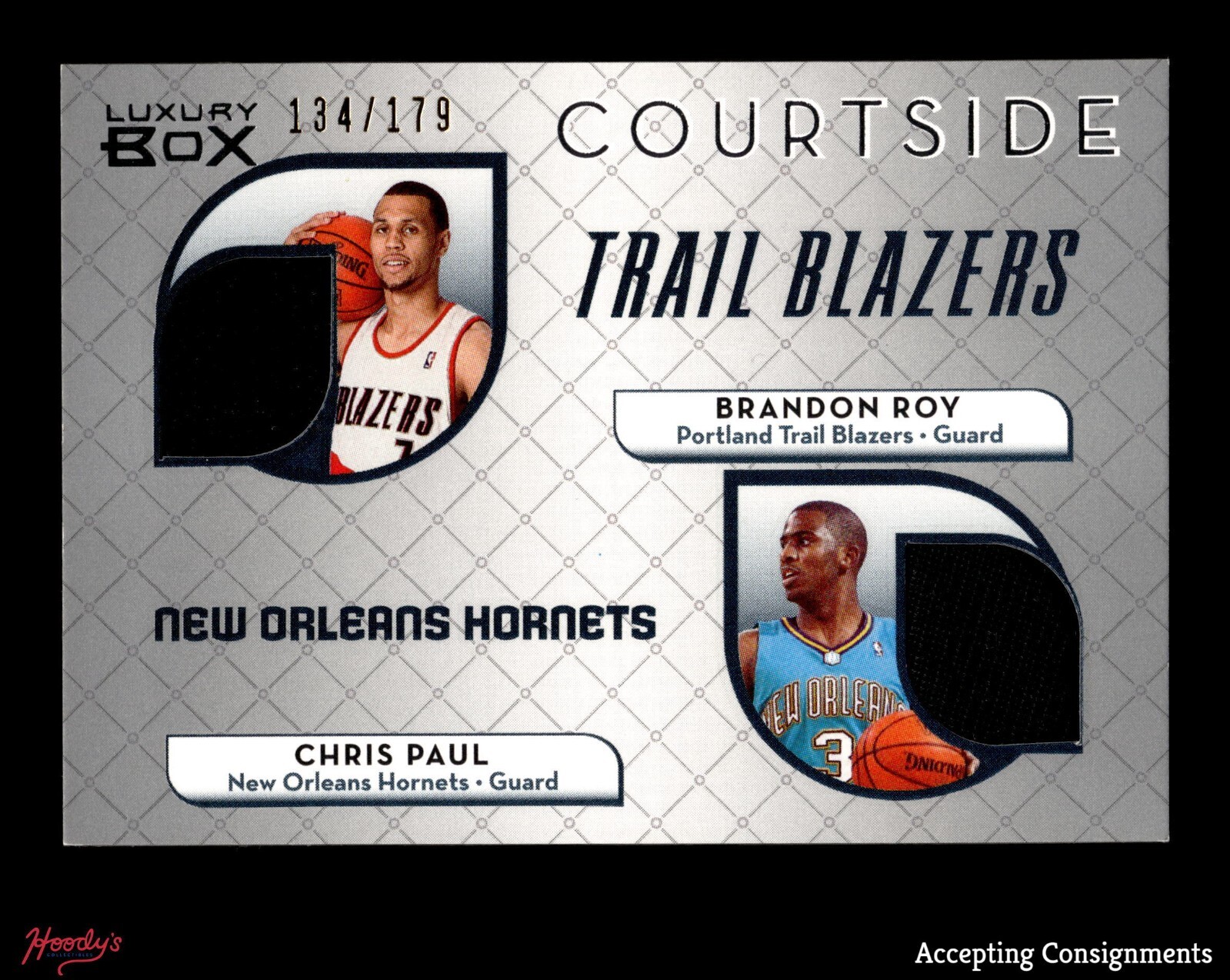 Brandon Roy / Chris Paul 2007 Topps Luxury Box #CDR-RP Courtside Dual ...