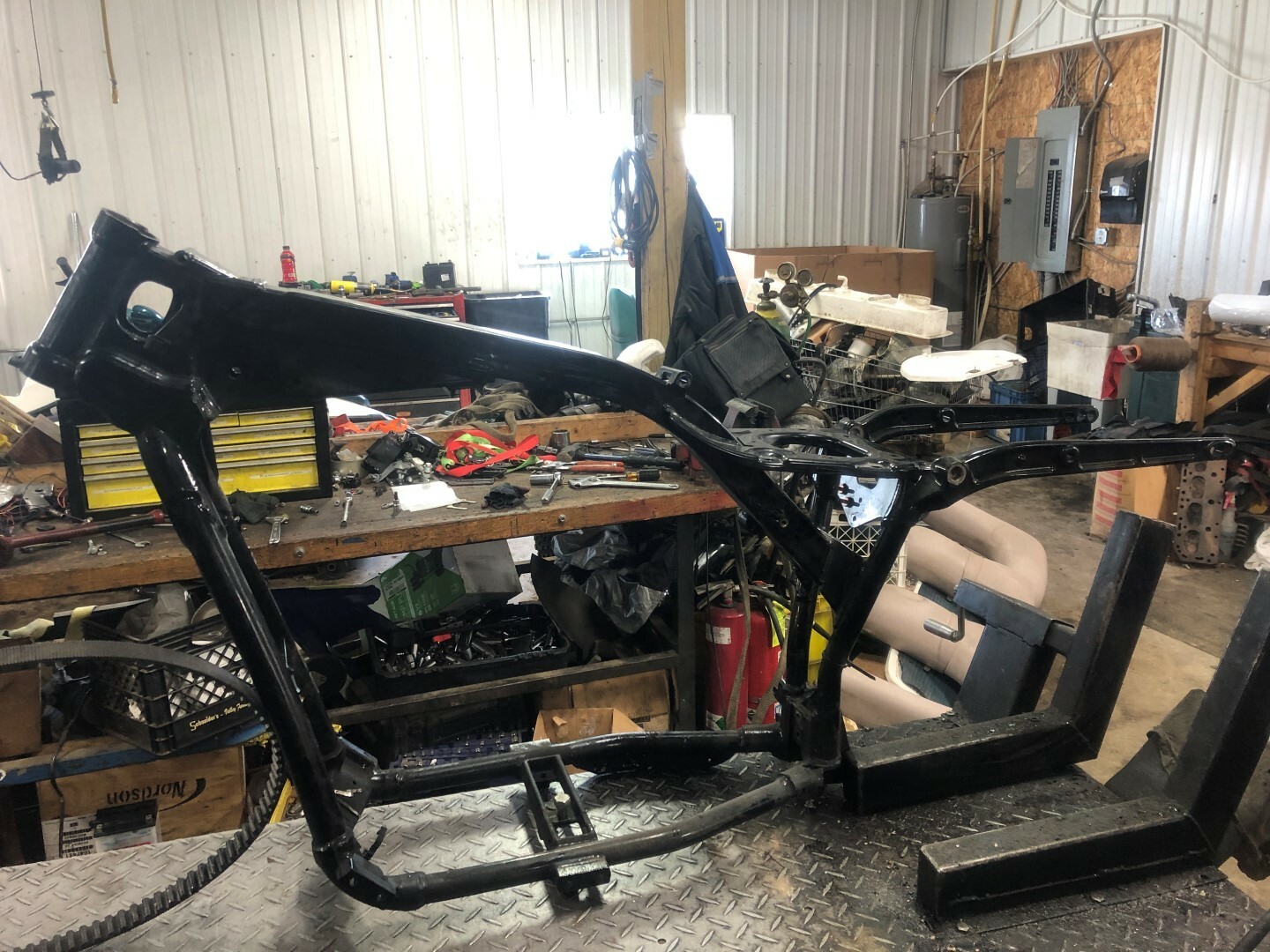 12 Harley Davidson FXDWG Dyna Wide Glide frame chassis | eBay