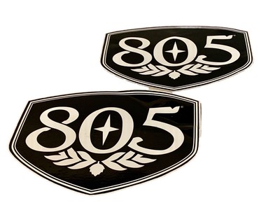 Pair of Firestone Walker 805 Craft Beer Logo Stickers - Collectible | eBay