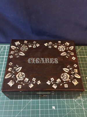 Vintage Cigar Box Rare Western Style Late 1800s | eBay
