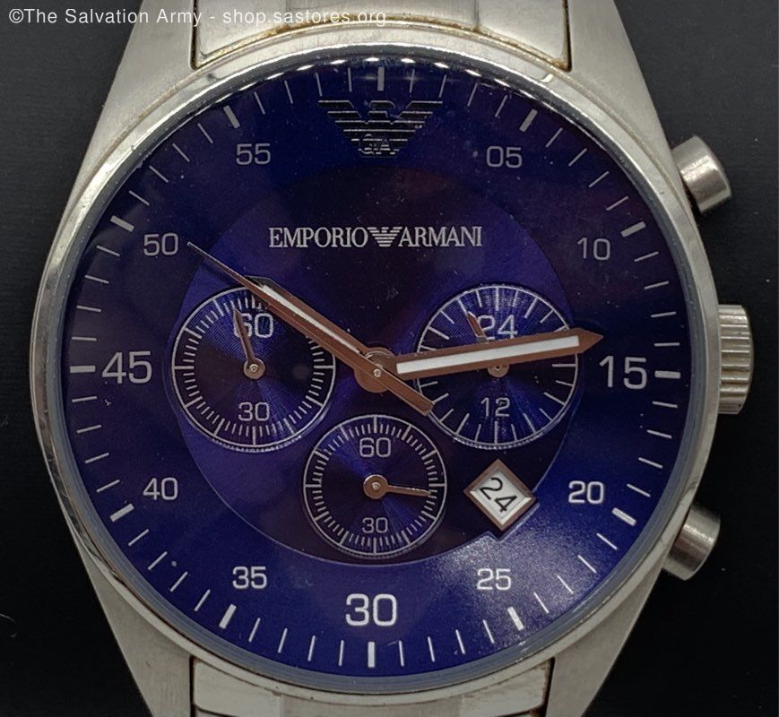 Emporio Armani AR5860 Men's Non Precious Metal Chronograph Watch 169.7 ...