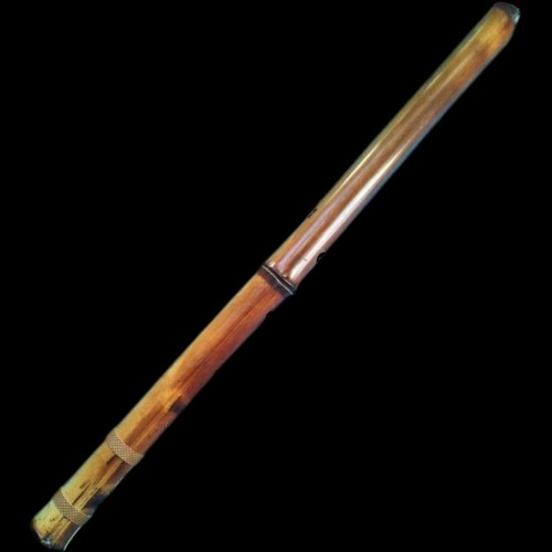 Japanese Traditional Shakuhachi Bamboo Flute Woodwind Instrument 100cm ...
