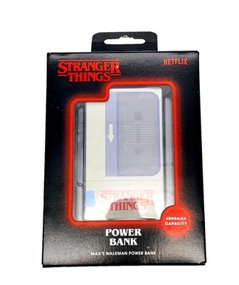 Stranger Things Max’s Walkman Power Bank 4000mAh – Boxed Netflix ...