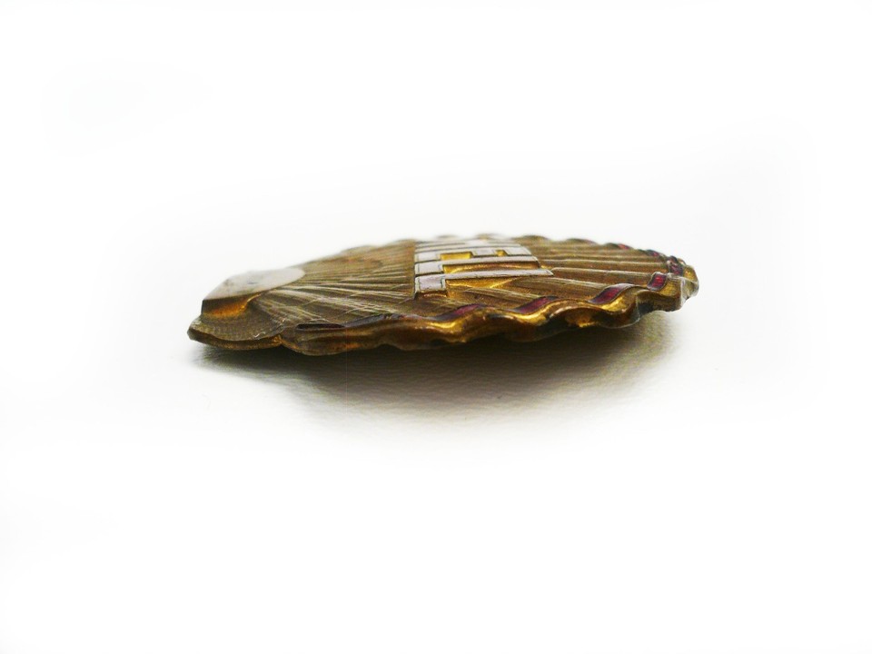 Vintage Shell Oil Company Brass Pin | eBay
