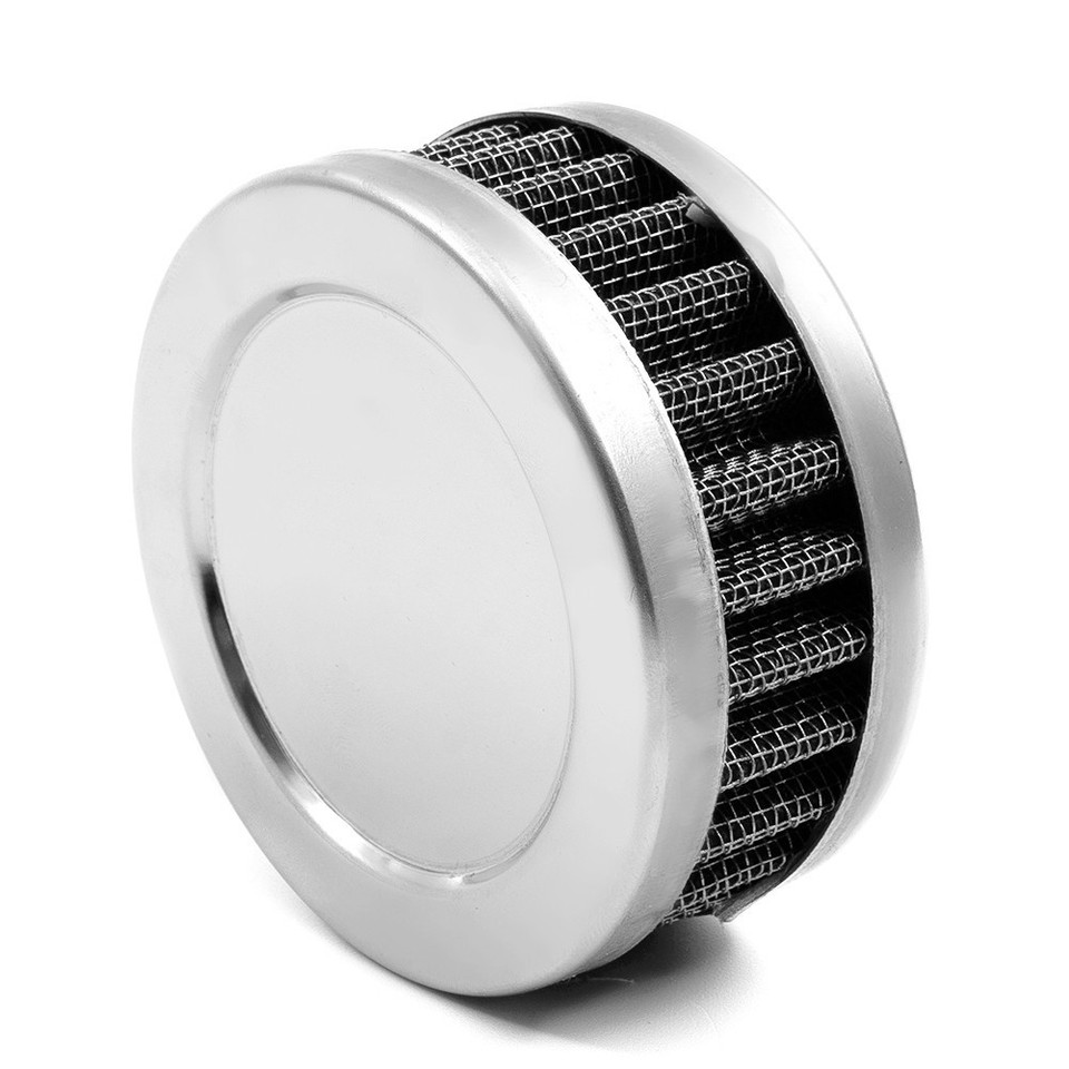 Effective Round Chrome Top Pod Flange Mount Air Filter with Double ...