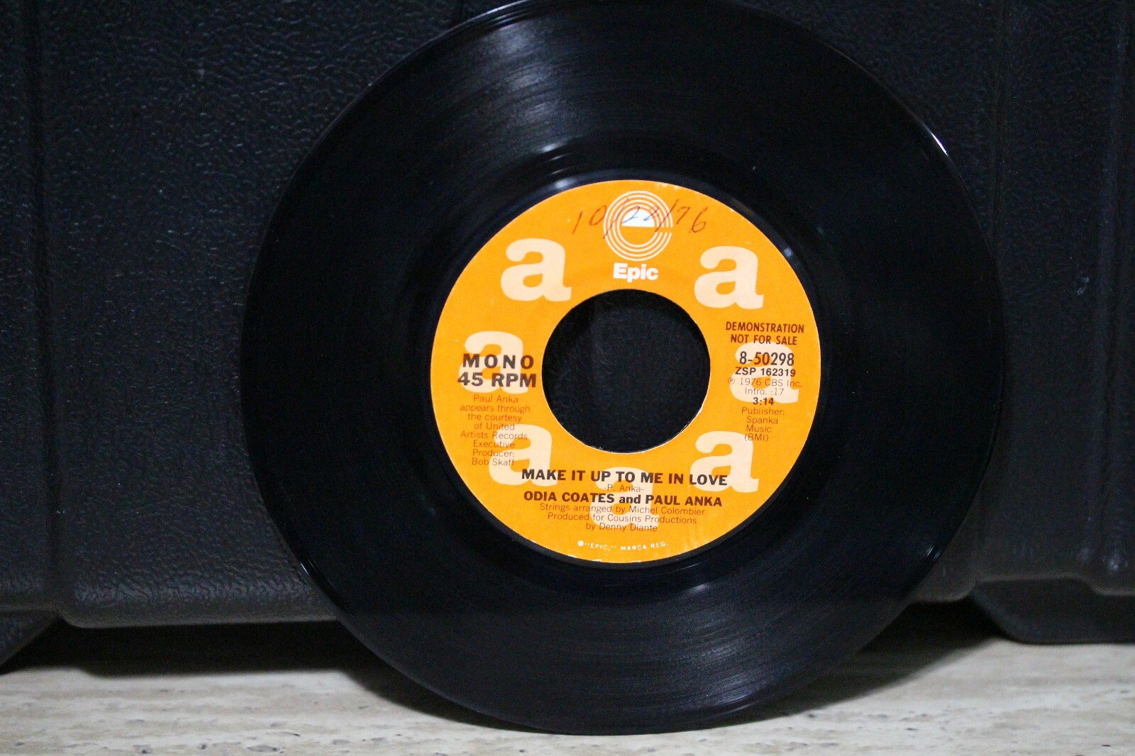 ODIA COATES AND PAUL ANKA PROMO 45 RPM RECORD...TD 181 | eBay