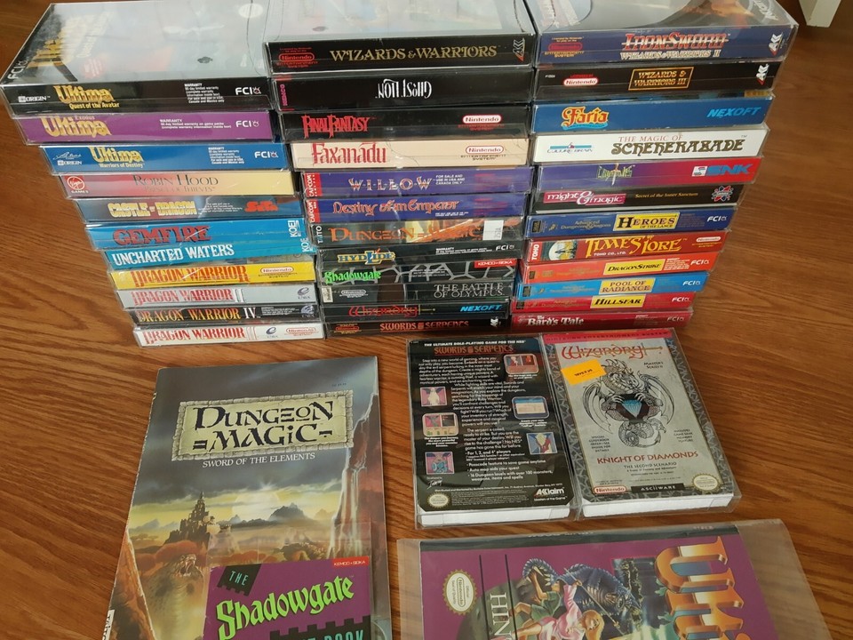 Nintendo NES RPG Collection (35 Games) Holy Grail / COLLECTORS ...