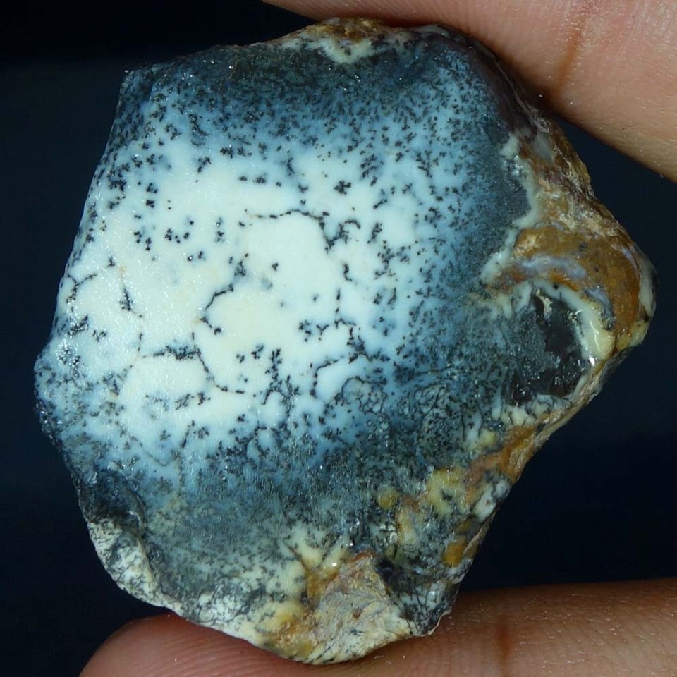 Best Natural Dendrite Opal Rough Slab Cabochon Matarial For Loose ...