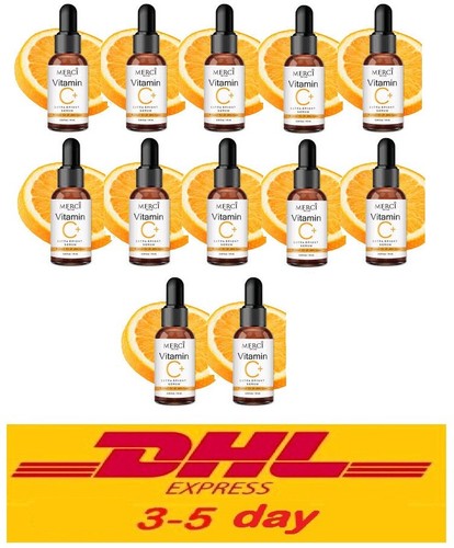 10 x Merci Skin Care Vitamin C Plus Extra Bright Serum Reduce Dark ...