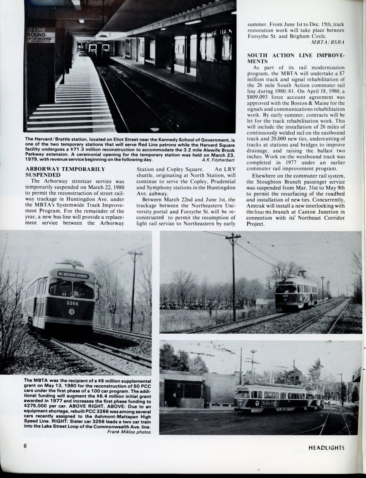 1980 Trolley Traction History - Boston MBTA Braintree + Canadian CLRV ...