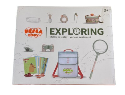 Koala Diary Kids Outdoor Explorer Kit with Binoculars, whistle, goggles ...