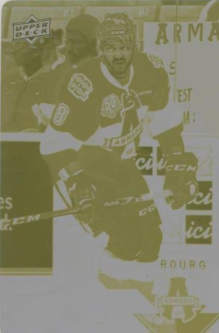2018-19 Upper Deck CHL - Peyton Hoyt #239 Printing Plate Yellow /1 (RC ...