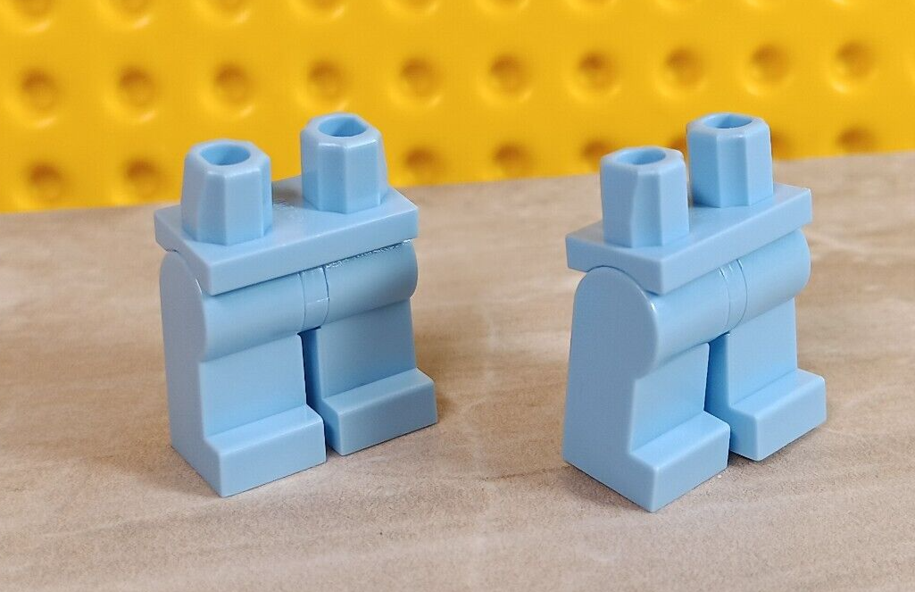 LEGO Scrubs LEGS Light Blue Lot of 2 Star Wars Hospital Police Uniform ...