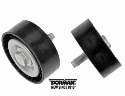 2 Drive Belt Idler Pulleys Upper & Lower Replace Chrysler OEM ...