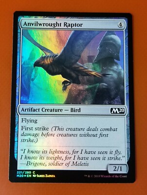 1x Anvilwrought Raptor | FOIL | M20 Core Set 2020 | MTG Magic Cards | eBay