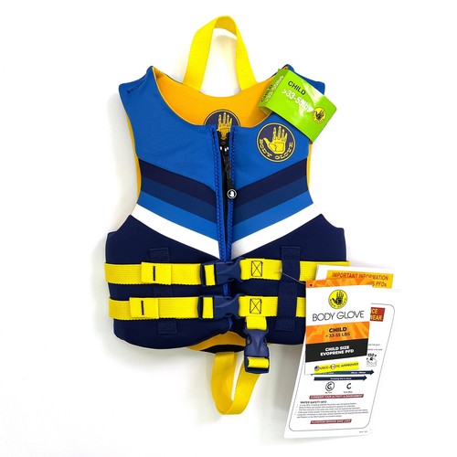 Child Boy Evoprene PFD, Life Jacket, (Male, Blue) | eBay