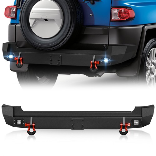 For 2007-2014 Toyota FJ Cruiser 1st Gen Rear Bumper Off-Road w/ 2x18W ...