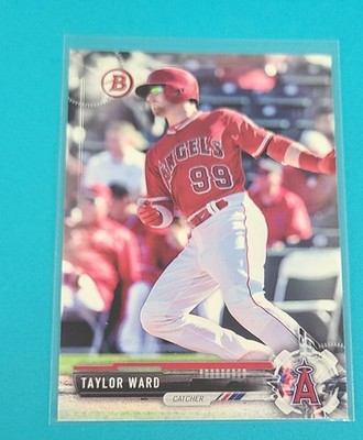 2017 Bowman Draft #BD-124 Taylor Ward Los Angeles Angels BASEBALL Card ...