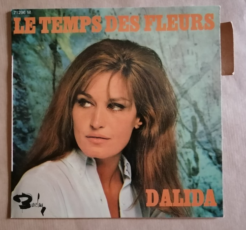DALIDA : Le temps des fleurs 7" EP BARCLAY 71296 "Le Petit Perroquet ...
