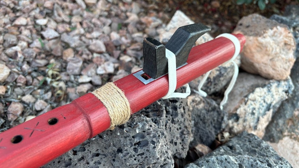 Native American Style Flute - Lakota Sioux Replica Love Flute ...