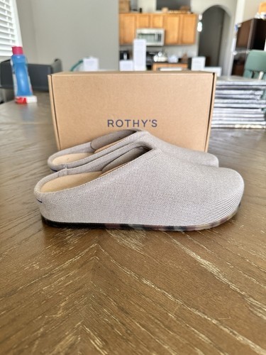 Womens Size 9 Rothy’s Rothys The Casual Clog Dove Merino Wool shoe | eBay