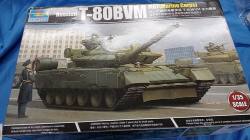 TRUMPETER T-80BVM Main Battle Tank Plastic Model | eBay