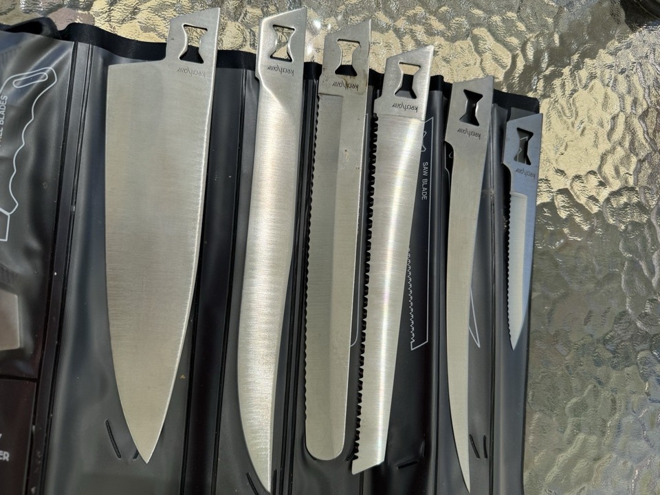 Kershaw Kai Blade Trader Interchangeable Blade Knife Set w/ Handle ...