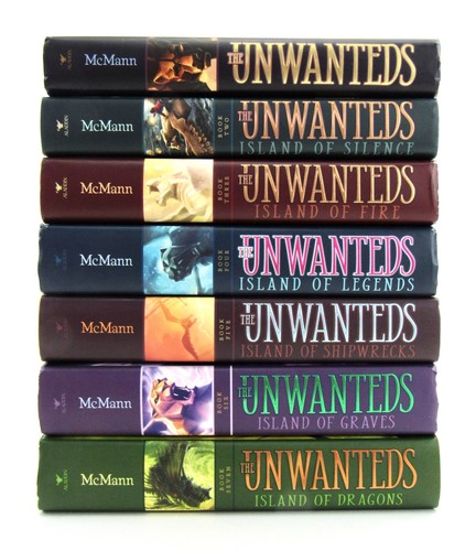 Complete Set 1-7 THE UNWANTEDS Lisa McMann HBDJ 1 signed VGC L3 | eBay