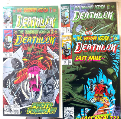 DEATHLOCK 12/15 THE BIOHAZARD AGENDA completa - originale USA da ...